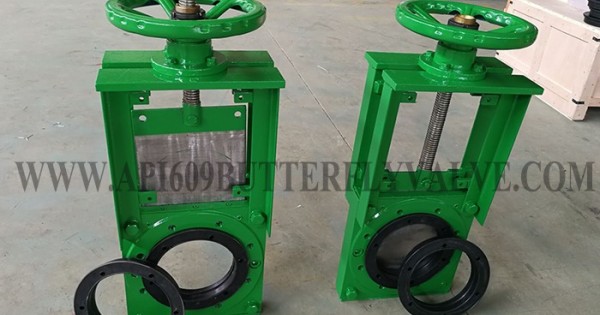 Bi-directional Seal NR Elastomer Seat Demanding Slurry Knife Valve For ...